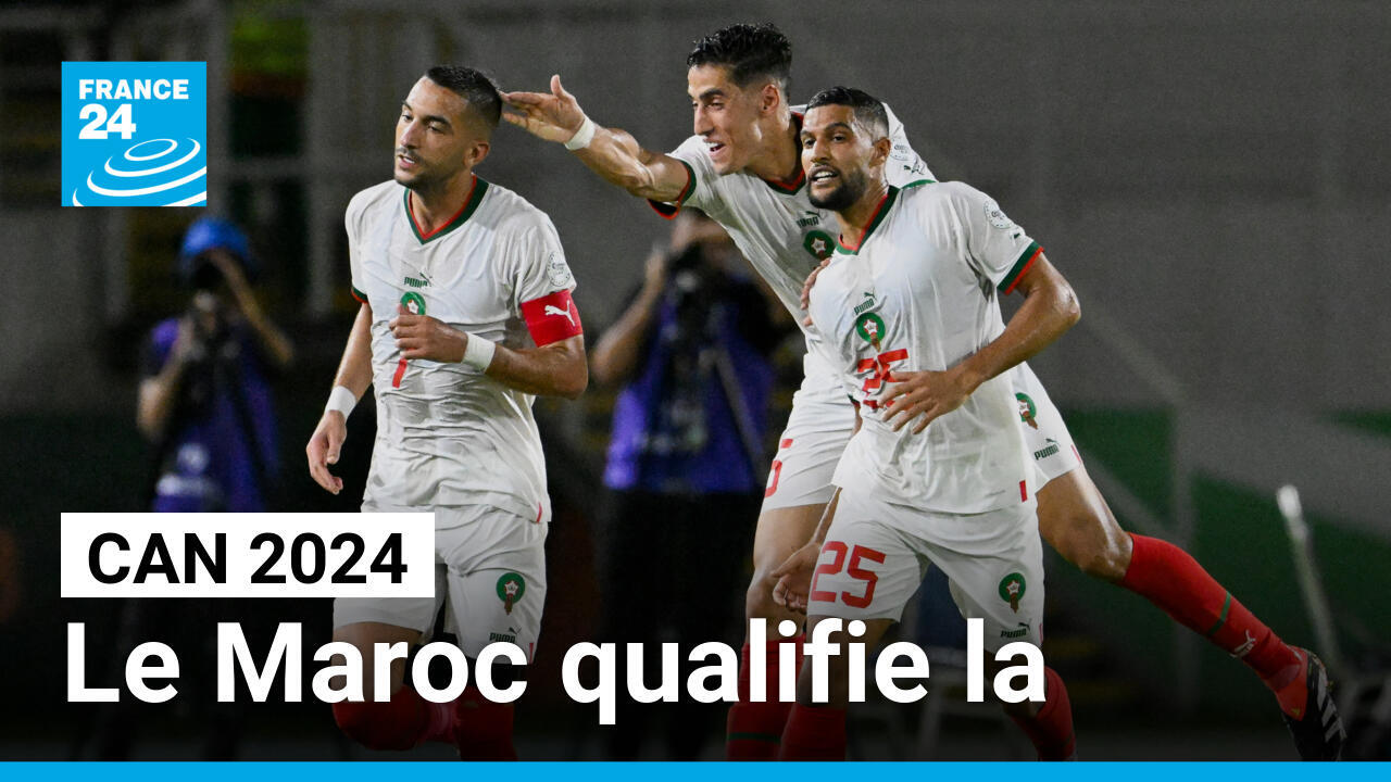 CAN 2024 : Le Maroc qualifie la Côte d'Ivoire pour les huitièmes de finale - France 24